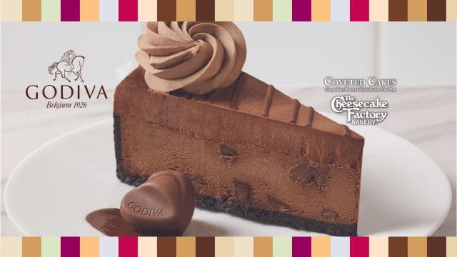 Godiva® Chocolate Cake: Now Available Through The Cheesecake Factory ...